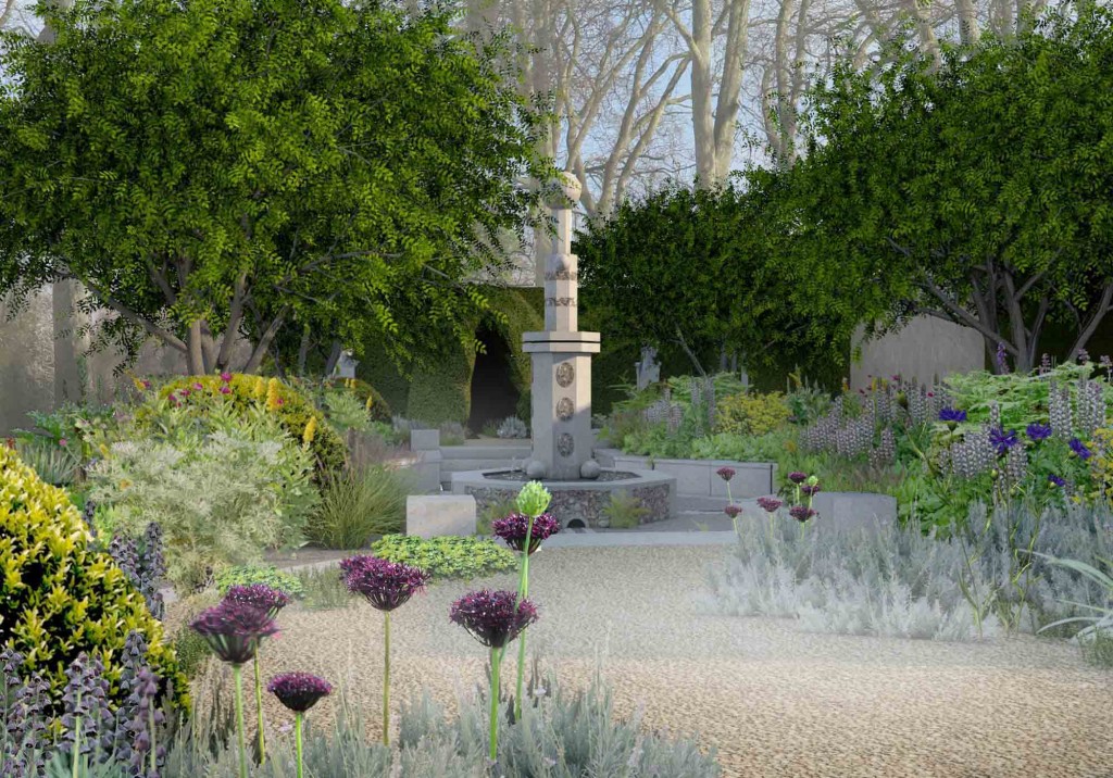 Cleve To Design M&G Garden At Chelsea 2014 - Cleve West